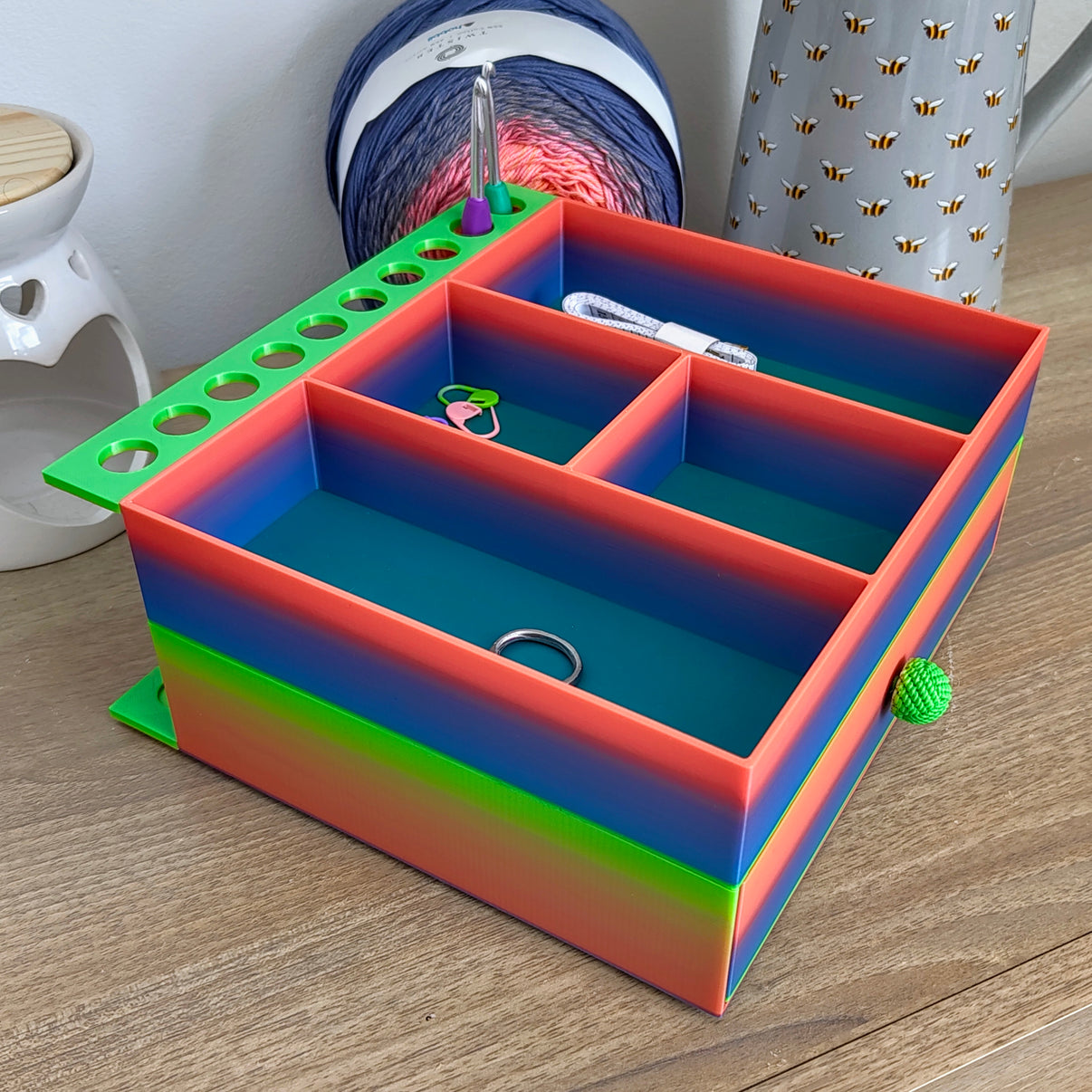 3D Printed Crochet Storage with Storage for Everything – 3D Print Land