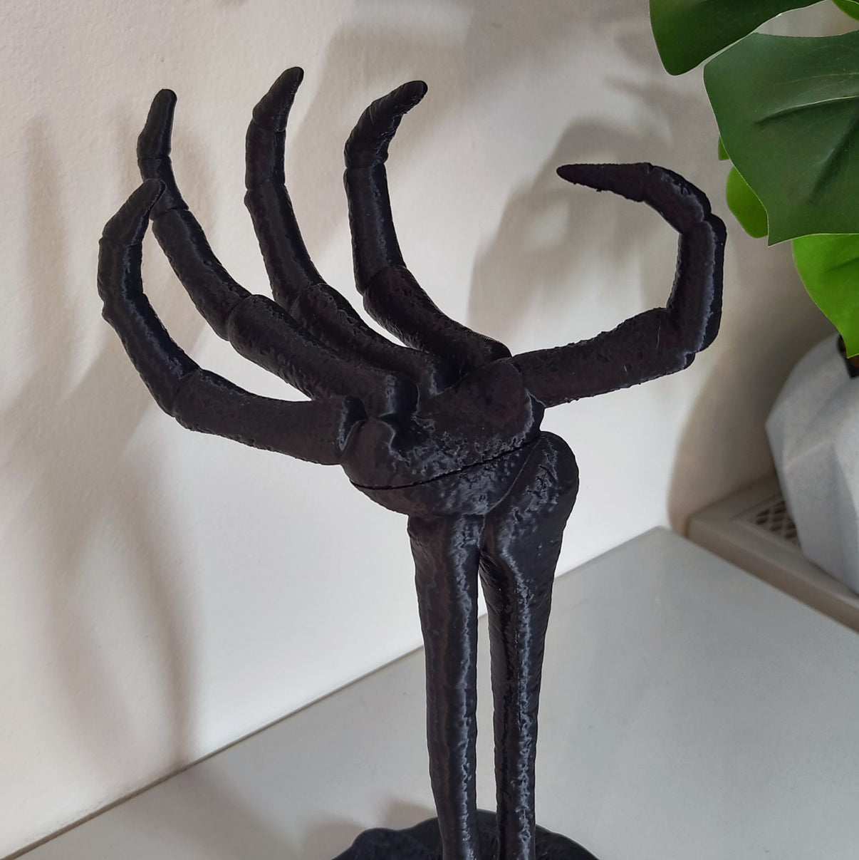 3D Printed Skeleton Hand Headphone Stand – 3D Print Land